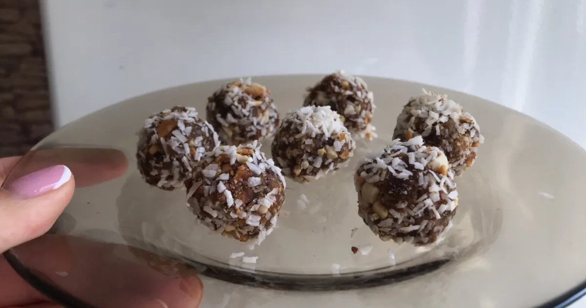 Пп конфетки 🍬 - рецепт автора Любовь Воробьева👩🏾‍🍳