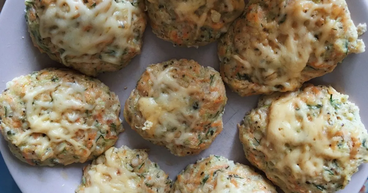 Пп куриные котлеты с кабачком и морковкой 158 ккал рецепт с фото ...