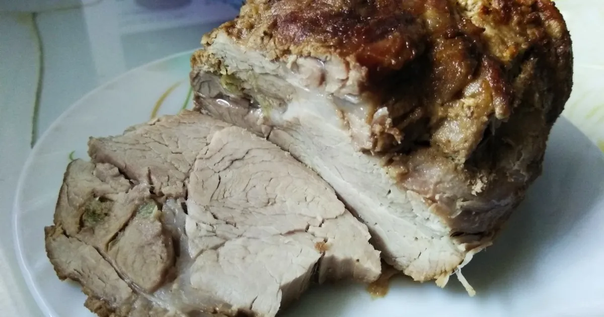 Нежная свиная шейка запечённая в фольге рецепт с фото пошаговый от