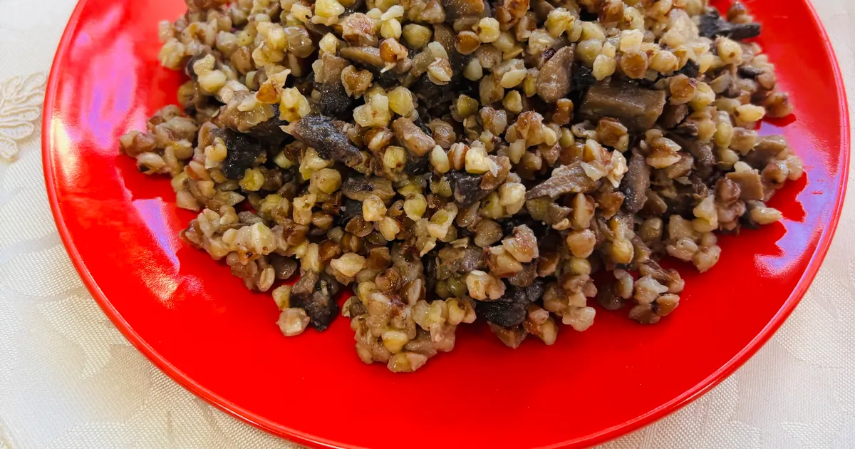 Гречка с грибами рецепт с фото пошаговый от Sayyora Alimova - Овкусе.ру