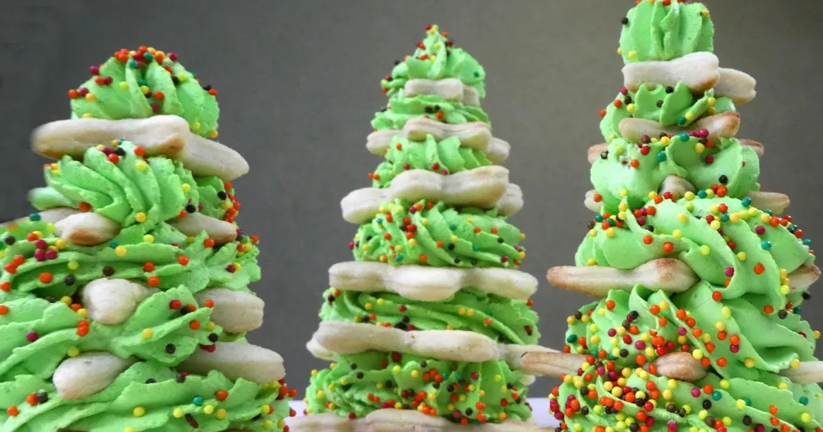 Новогодние ёлочки - самый простой десерт 423 ккал рецепт с фото ...