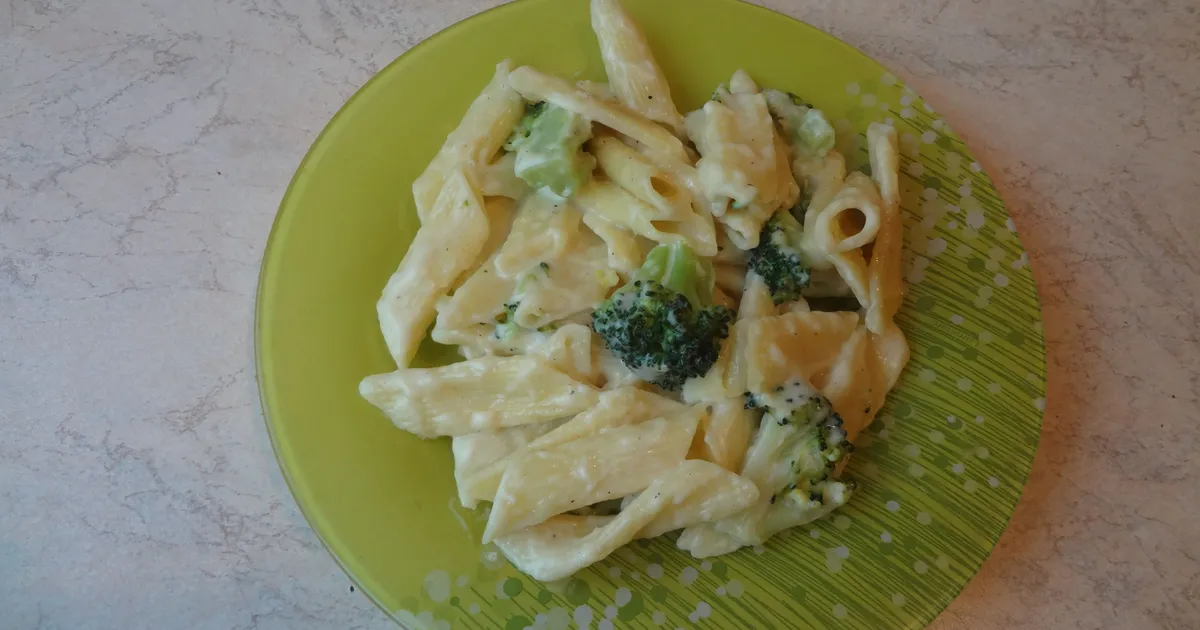 Макароны с сырным соусом и брокколи - рецепт автора Галина