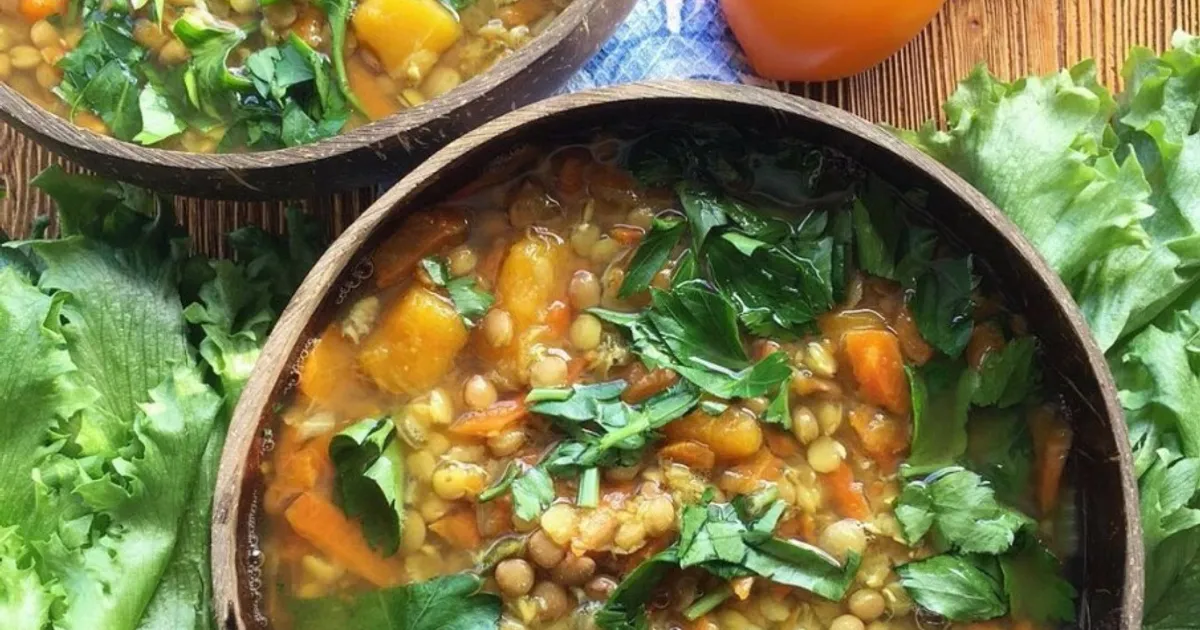 Вкуснейший чечевичный суп 89 ккал рецепт с фото пошаговый от Fatima ...
