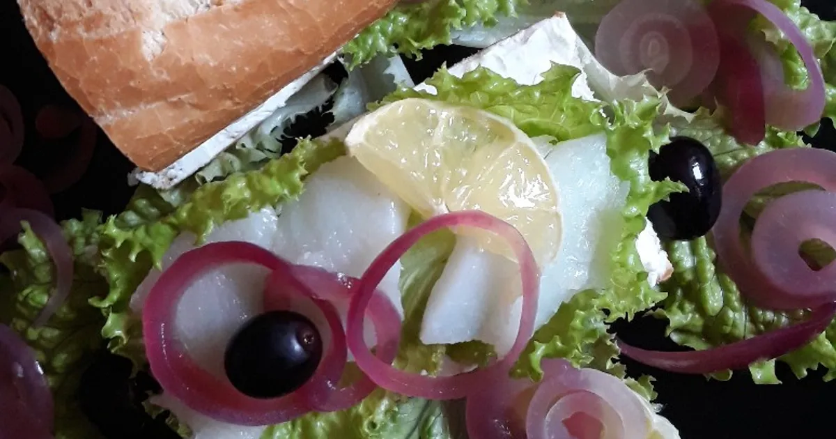 Сэндвич с палтусом и лимоном 🍋🍇🥪 рецепт с фото пошаговый от Инга ...