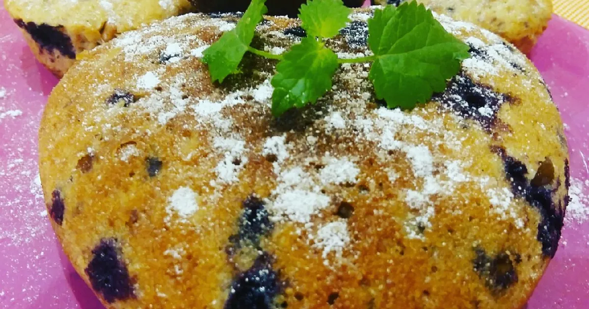 Маффины с арахисом и черникой ☕ рецепт с фото пошаговый от Lucia ...