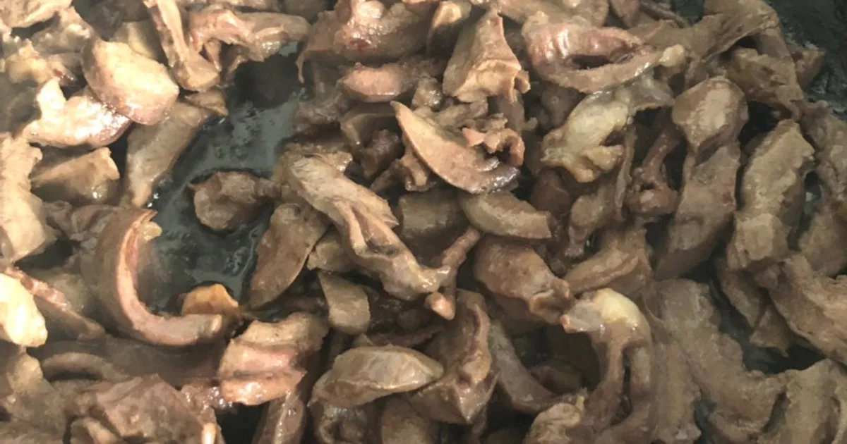 Сердечки из индейки в сливках рецепт с фото пошаговый от Яна Куликова ...