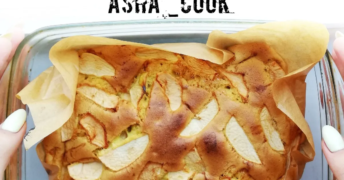 Воздушный яблочный пирог #спас рецепт с фото пошаговый от Asha_cook ...