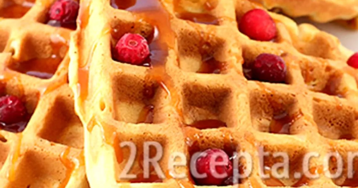 Венские вафли 424 ккал рецепт с фото пошаговый от vienna waffle - Овкусе.ру