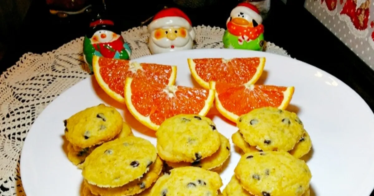 Апельсиновое печенье с шоколадом🍊🍫🍪 рецепт с фото пошаговый от Людмила🌳 ...