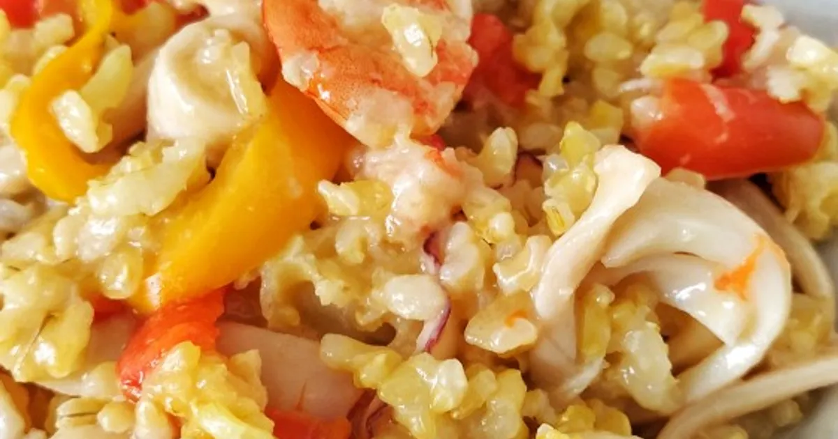 Паэлья с морепродуктами рецепт с фото пошаговый от Елена Покрина ...